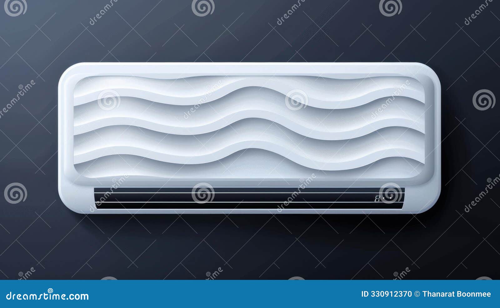 Experience the Chill with this Realistic 3D Vector Illustration of an ...