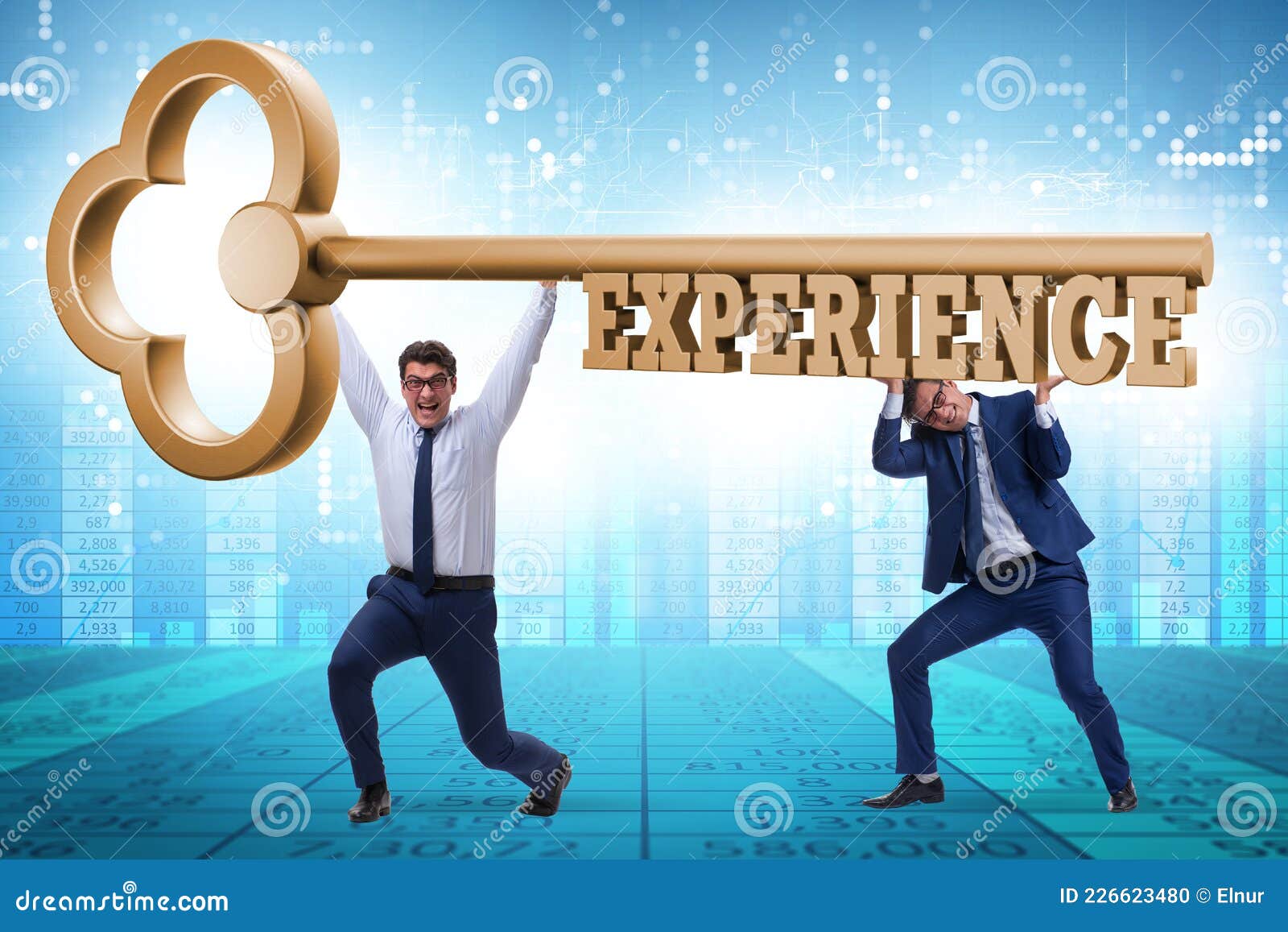 Experience and Competence Concept with Key Stock Photo - Image of ...