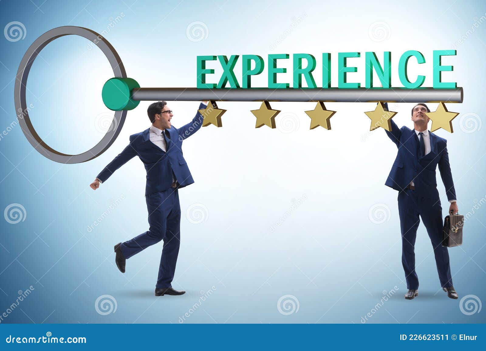Experience and Competence Concept with Key Stock Image - Image of ...
