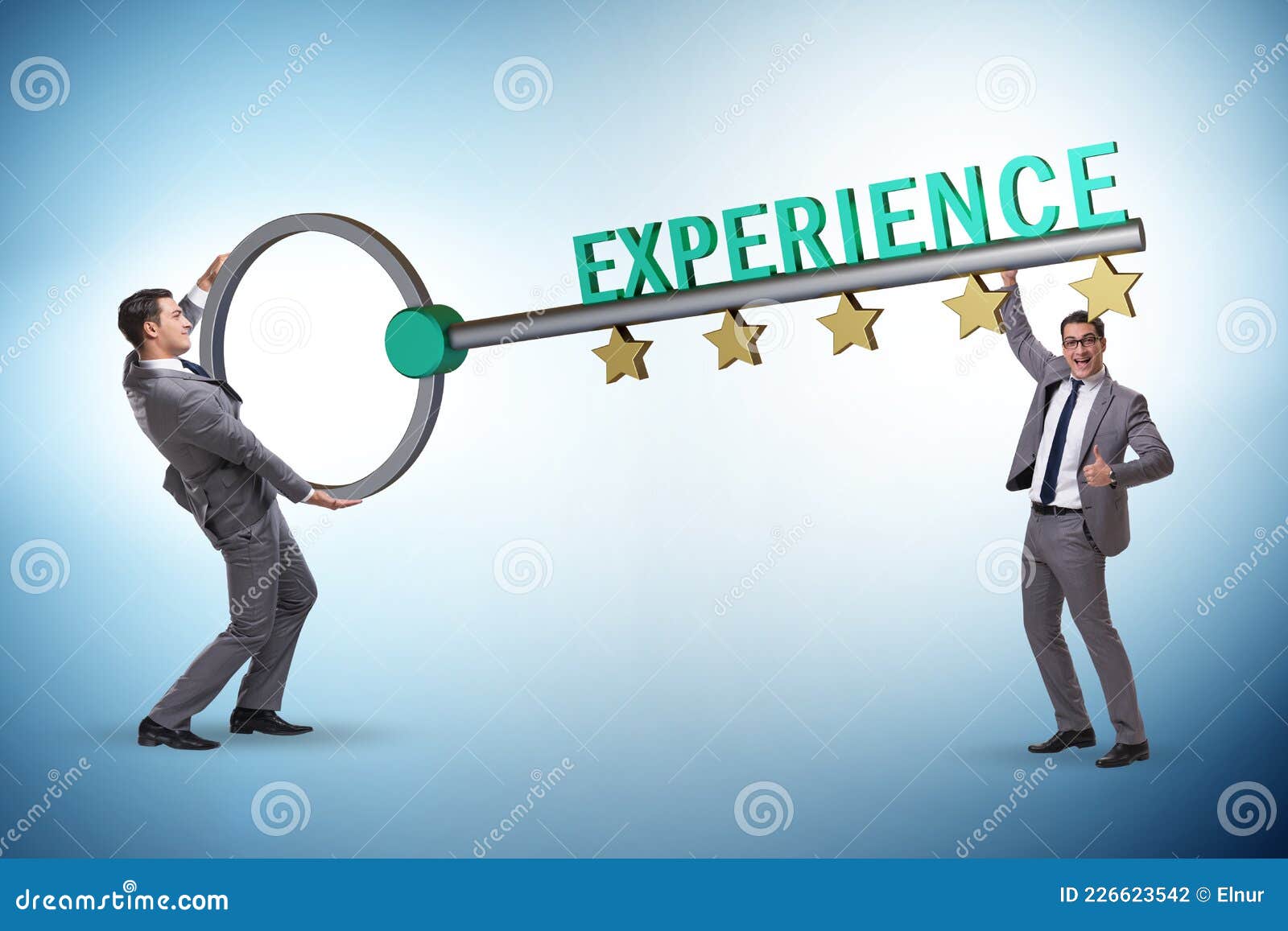Experience and Competence Concept with Key Stock Photo - Image of ...