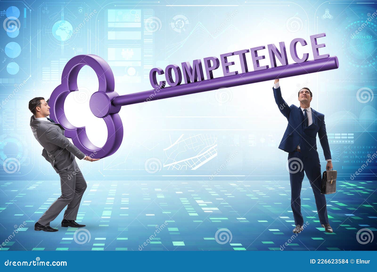 Experience and Competence Concept with Key Stock Photo - Image of ...