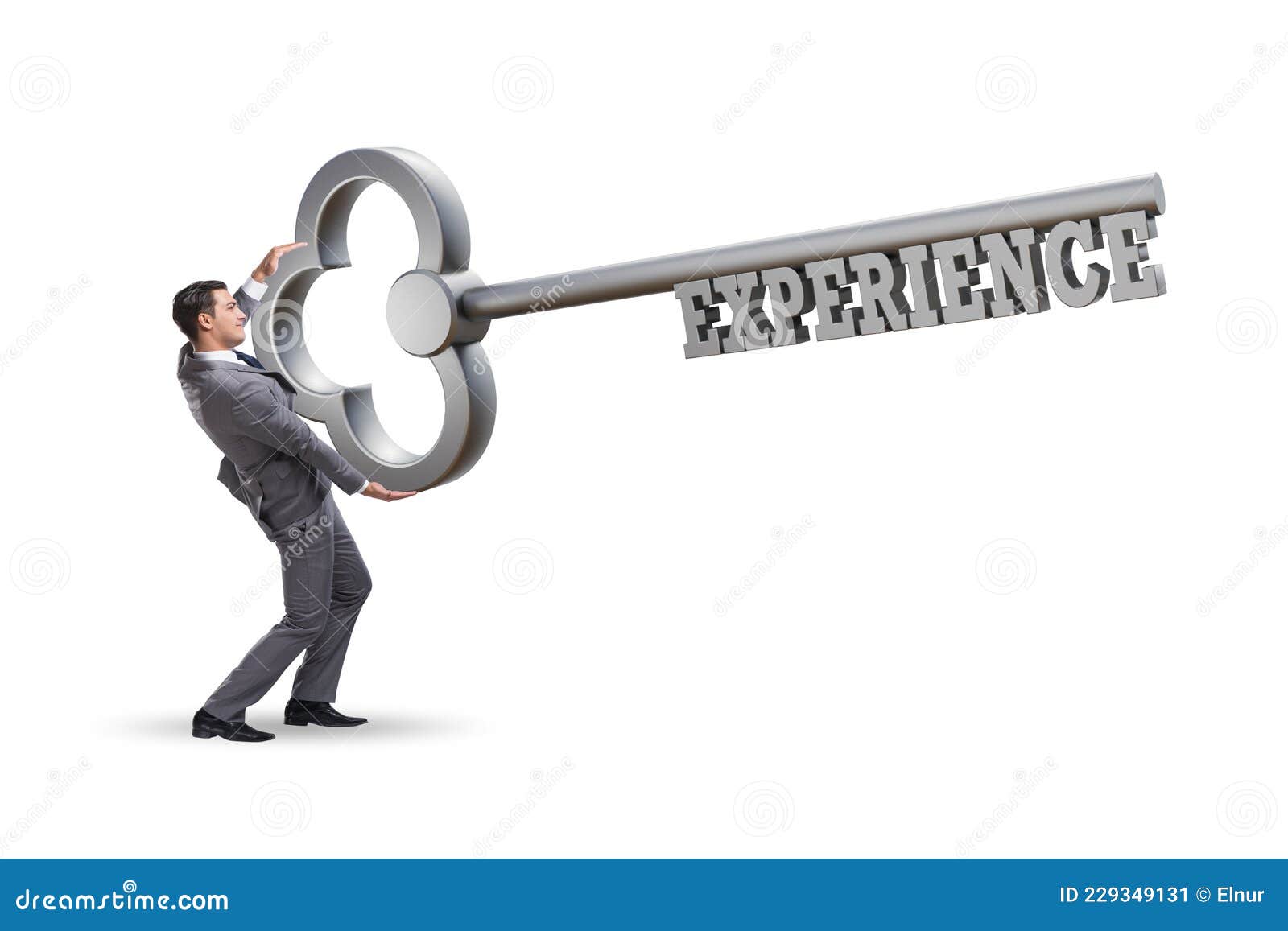 Experience and Competence Concept with Key Stock Image - Image of ...