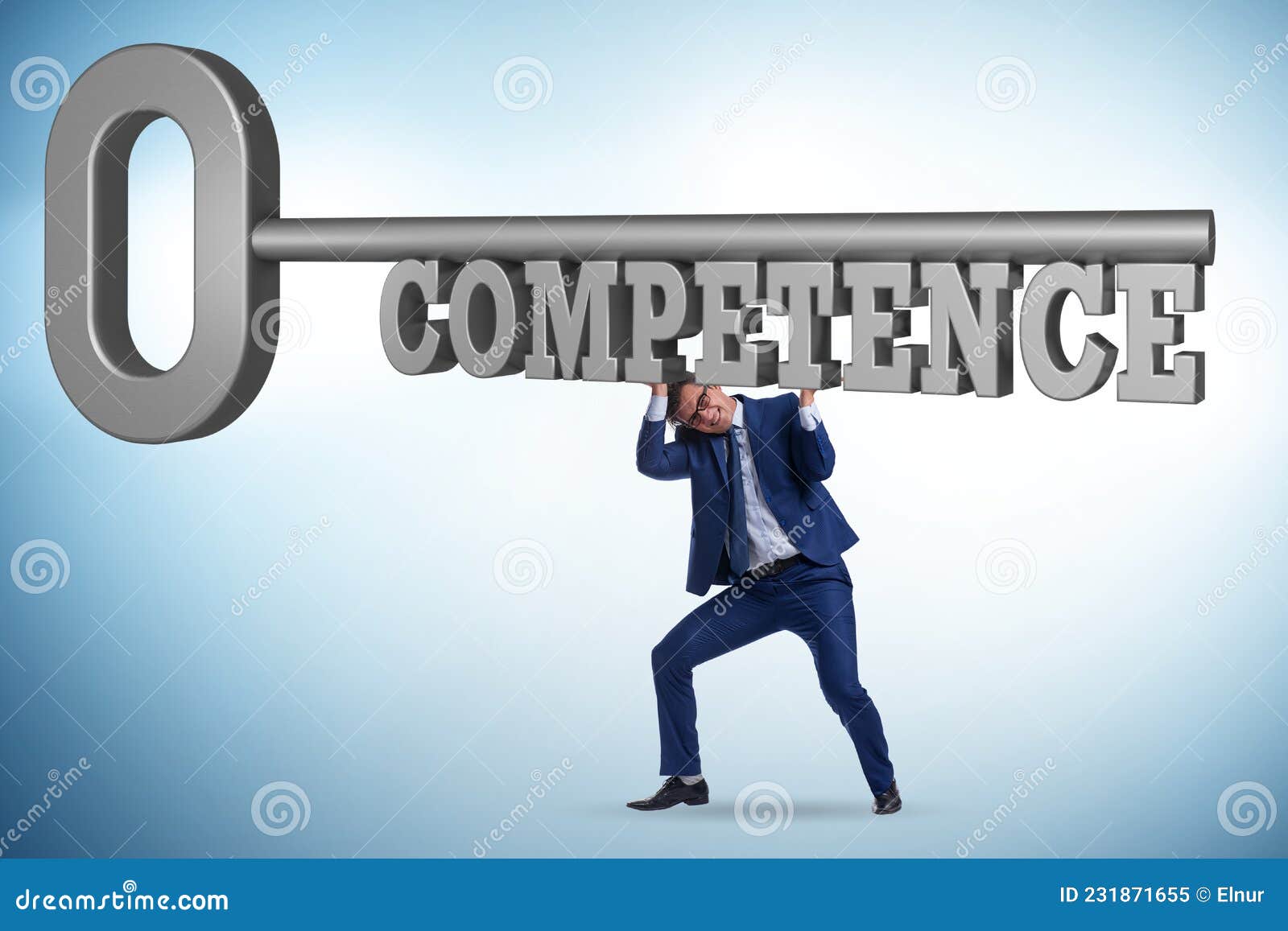 Experience and Competence Concept with Key Stock Image - Image of ...