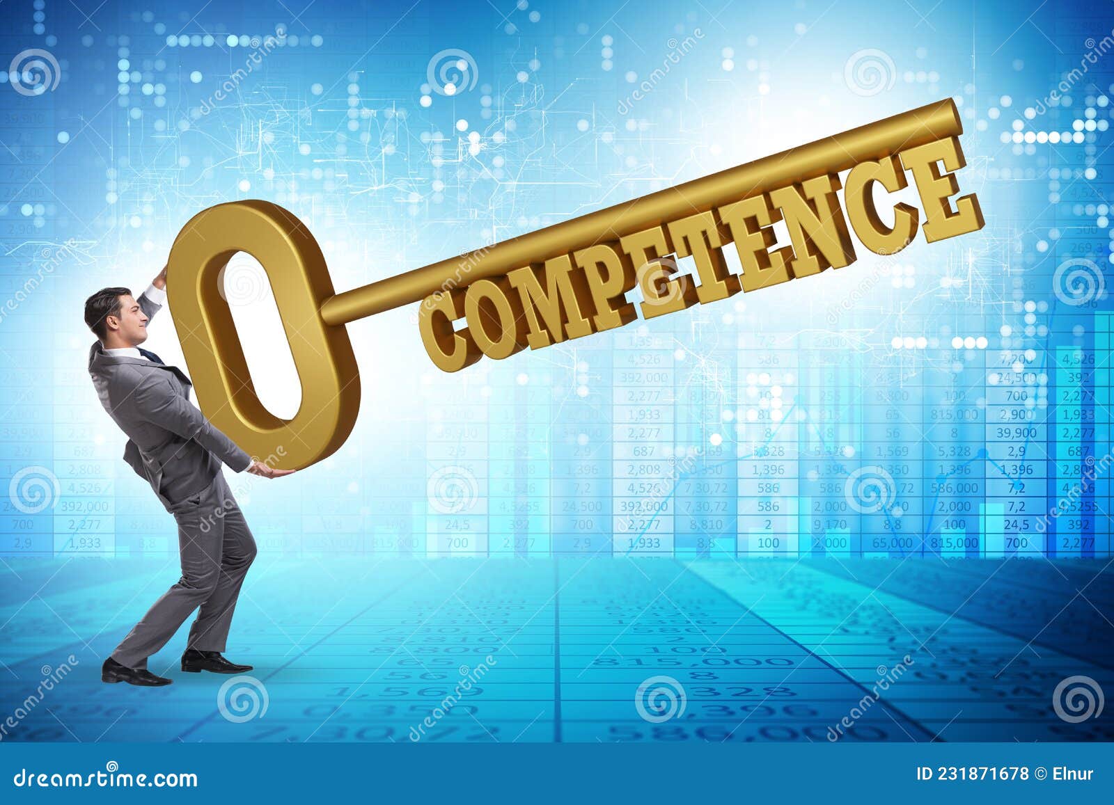 Experience and Competence Concept with Key Stock Photo - Image of ...