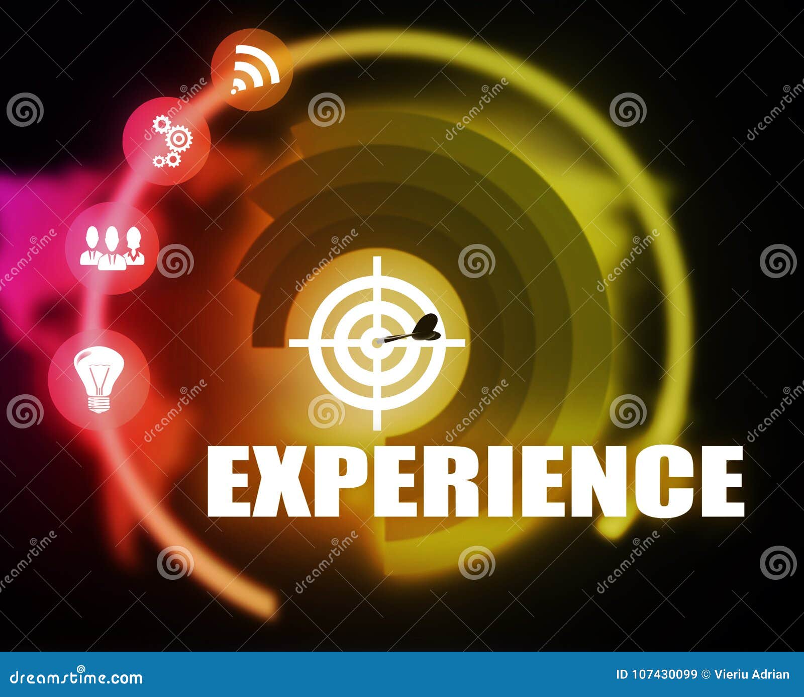 Experience Automation Concept Plan Graphic Stock Illustration ...