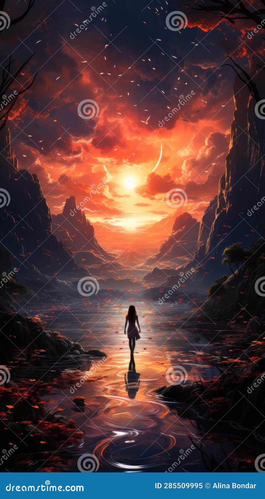 Experience the Divine, Walking into Heaven S Embrace. Created with ...