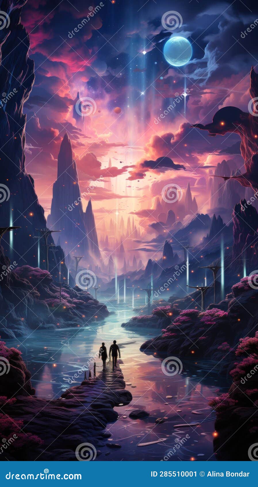 Experience the Divine, Walking into Heaven S Embrace. Created with ...