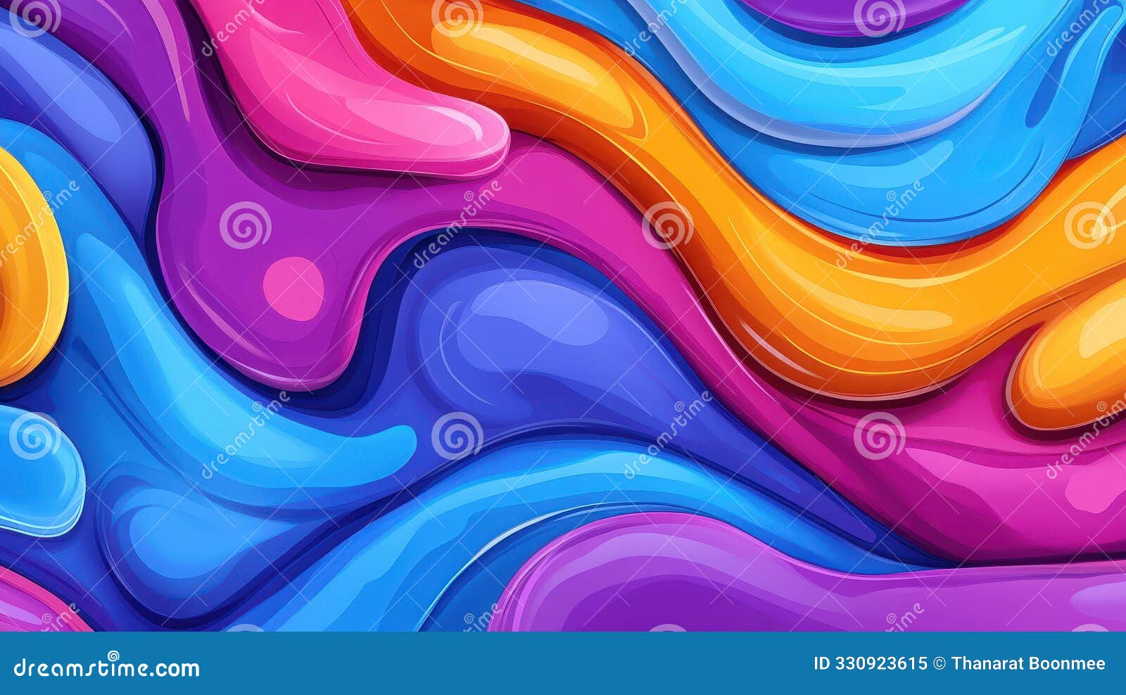 Experience Dynamic Liquid Wave Backgrounds Bursting with Vivid Colors ...