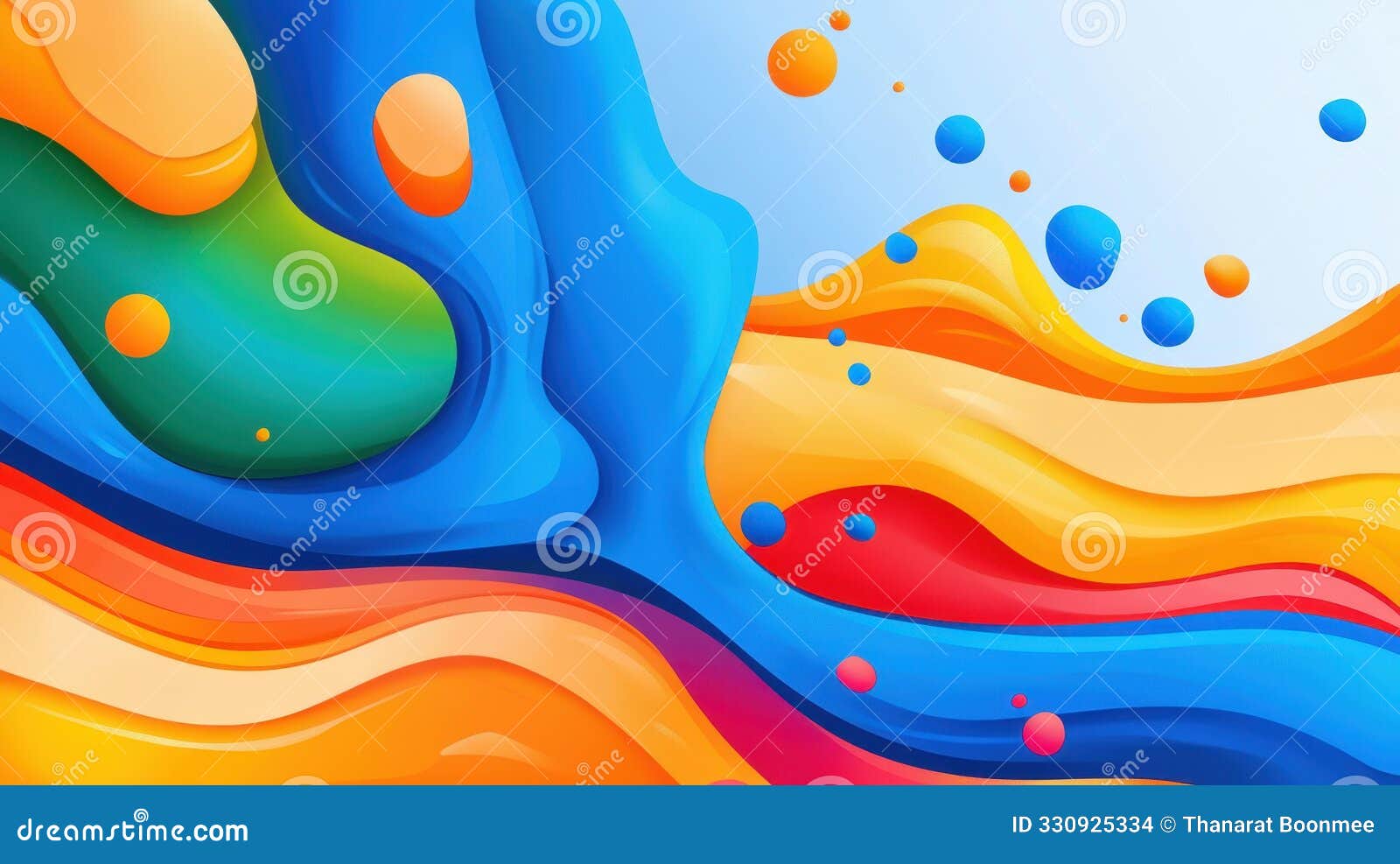 Experience Dynamic Liquid Wave Backgrounds Bursting with Vivid Colors ...