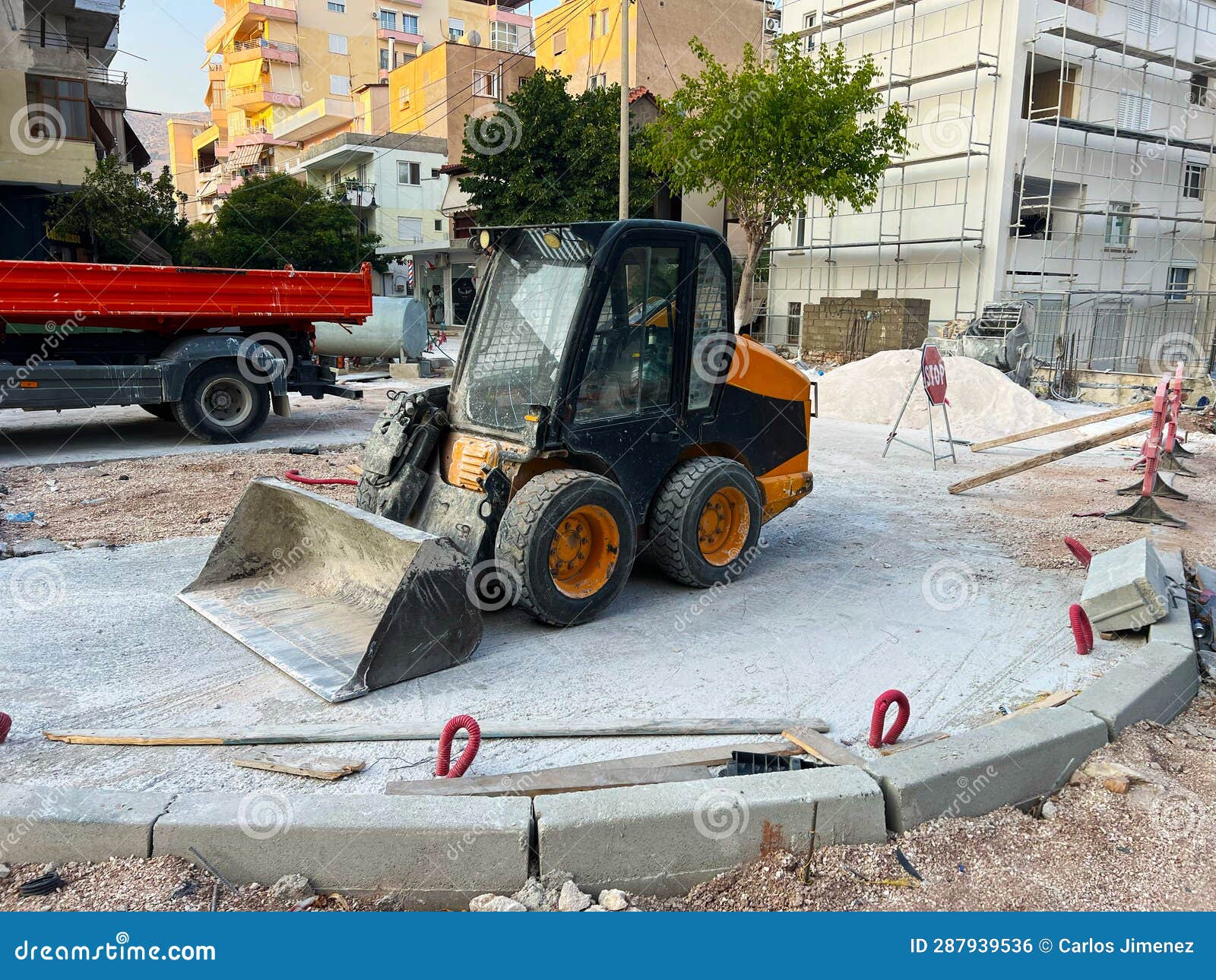 Mighty Mini Bulldozer: Compact Power in Action Editorial Photo - Image ...