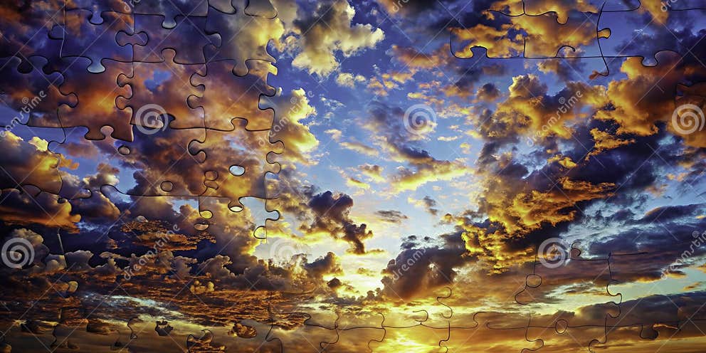 A Breathtaking Aerial Panorama Intricate Cloud Formations Countless ...