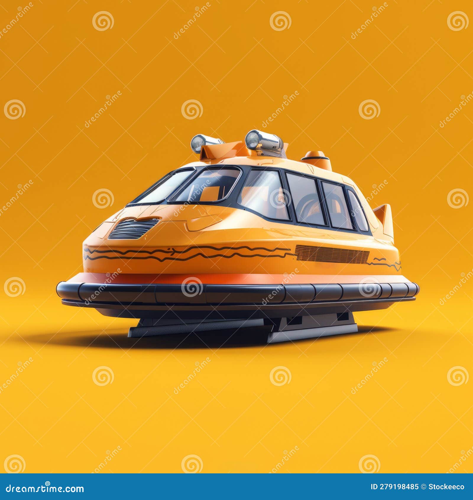Award-winning Hovercraft Photography on Solid Background Stock ...