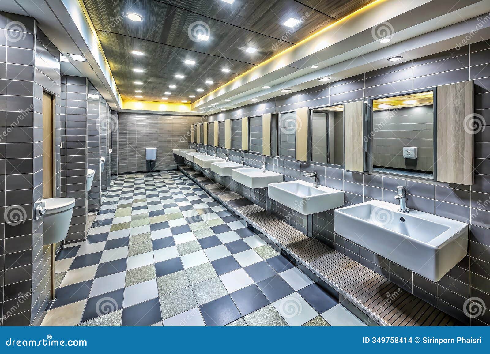 Contemporary Public Restrooms Stylish and Clean Design for a Modern ...