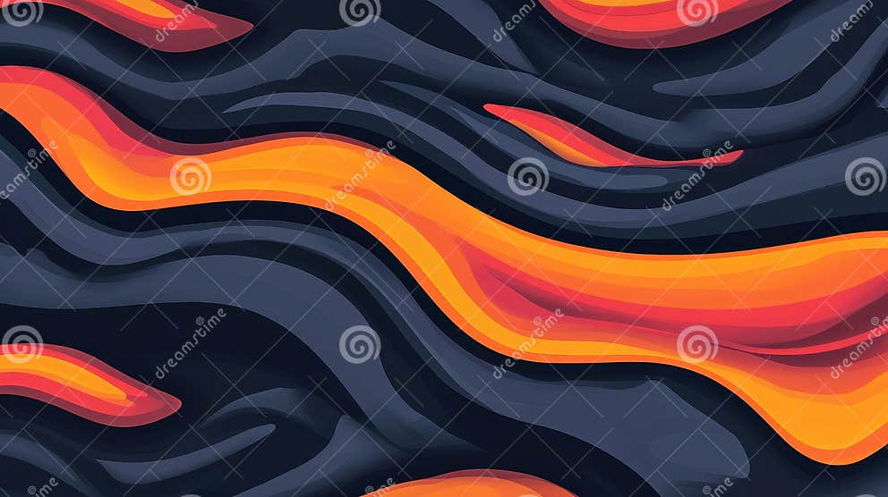 Experience the Fierce Dynamism of a Solid Mountain, with Lava Flows and ...