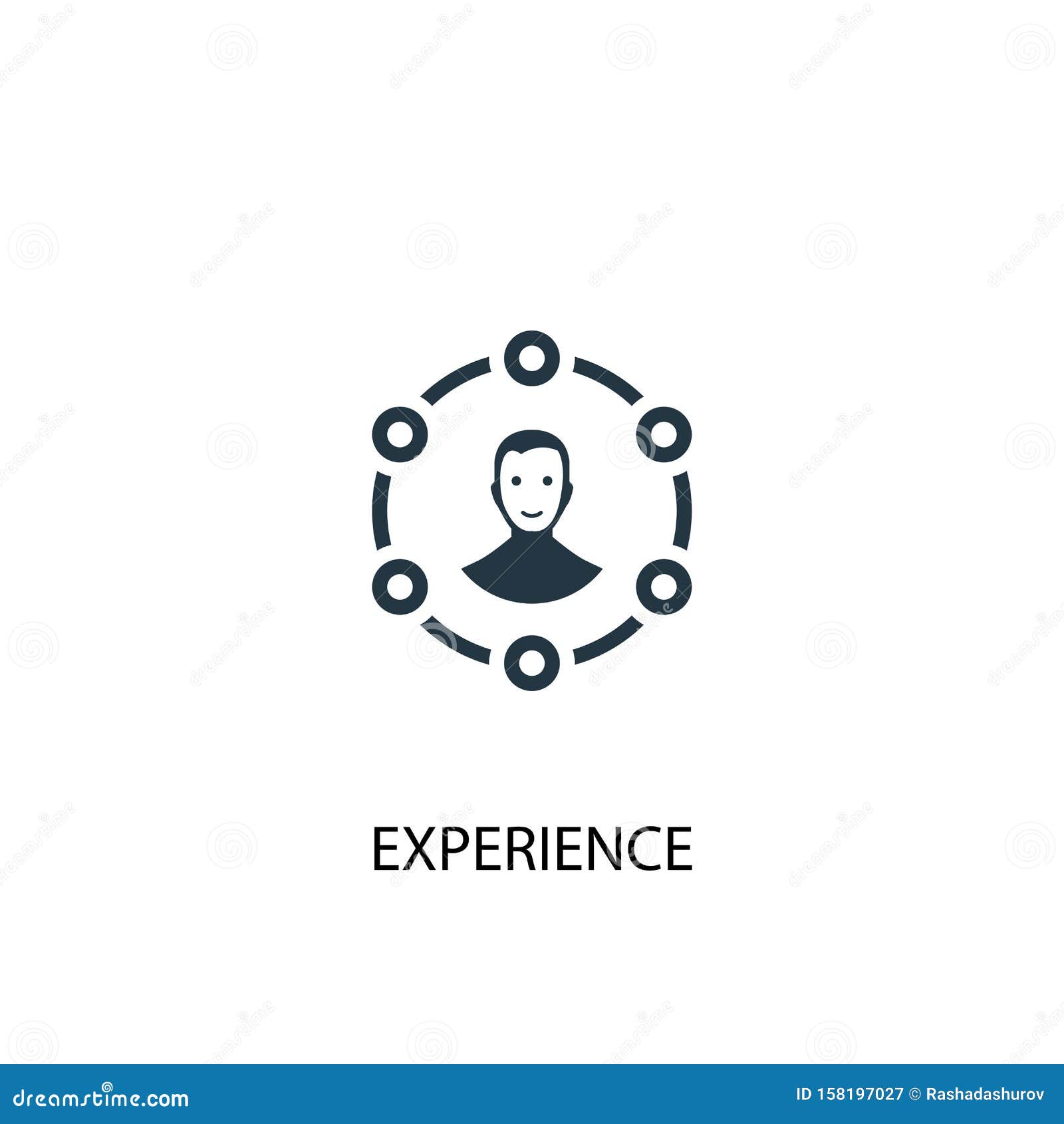 Experience Icon. Simple Element Stock Vector - Illustration of symbol ...