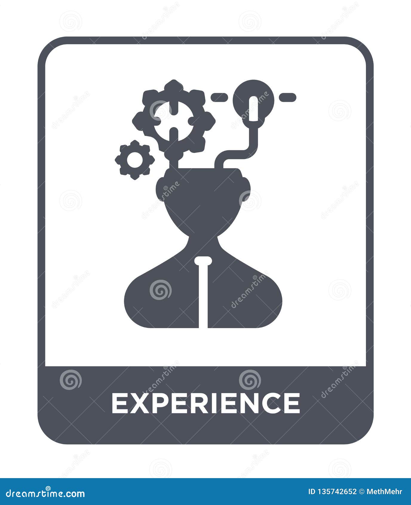 Experience Icon in Trendy Design Style. Experience Icon Isolated on ...