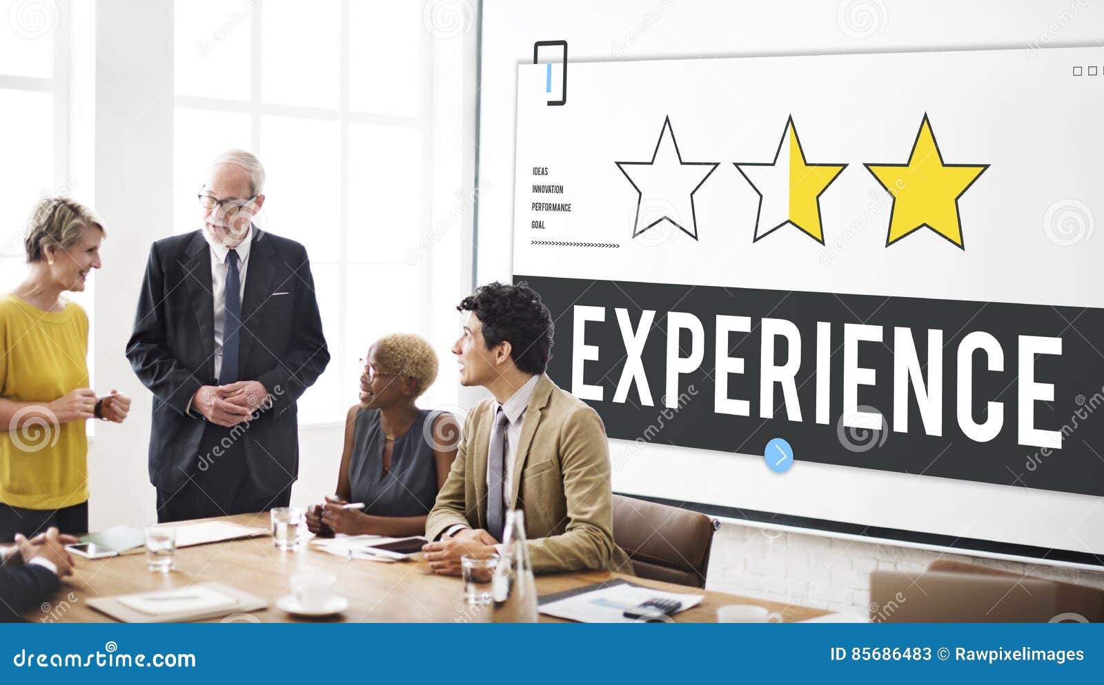 Experience Ideas Performance Knowledge Concept Stock Image - Image of ...