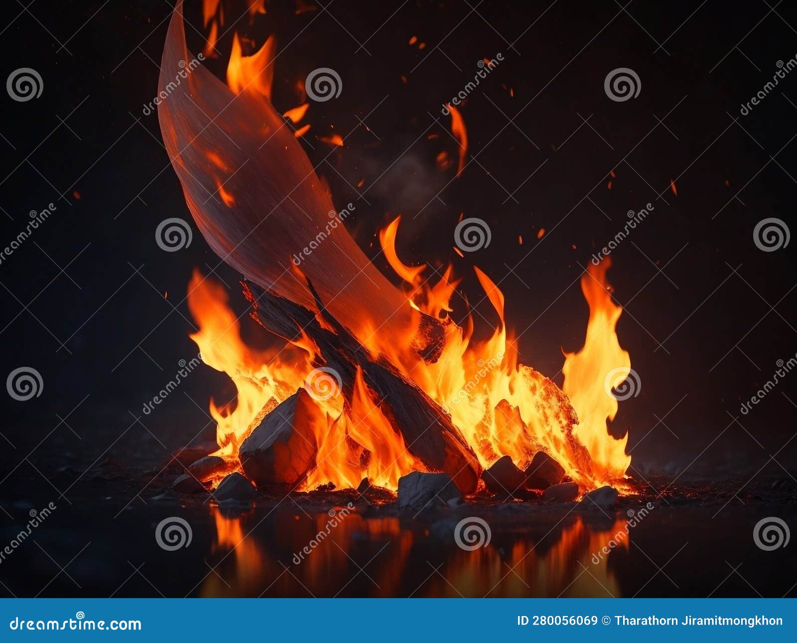 Embrace the Flames: Captivating Fire on Hand Picture for Intense Energy ...