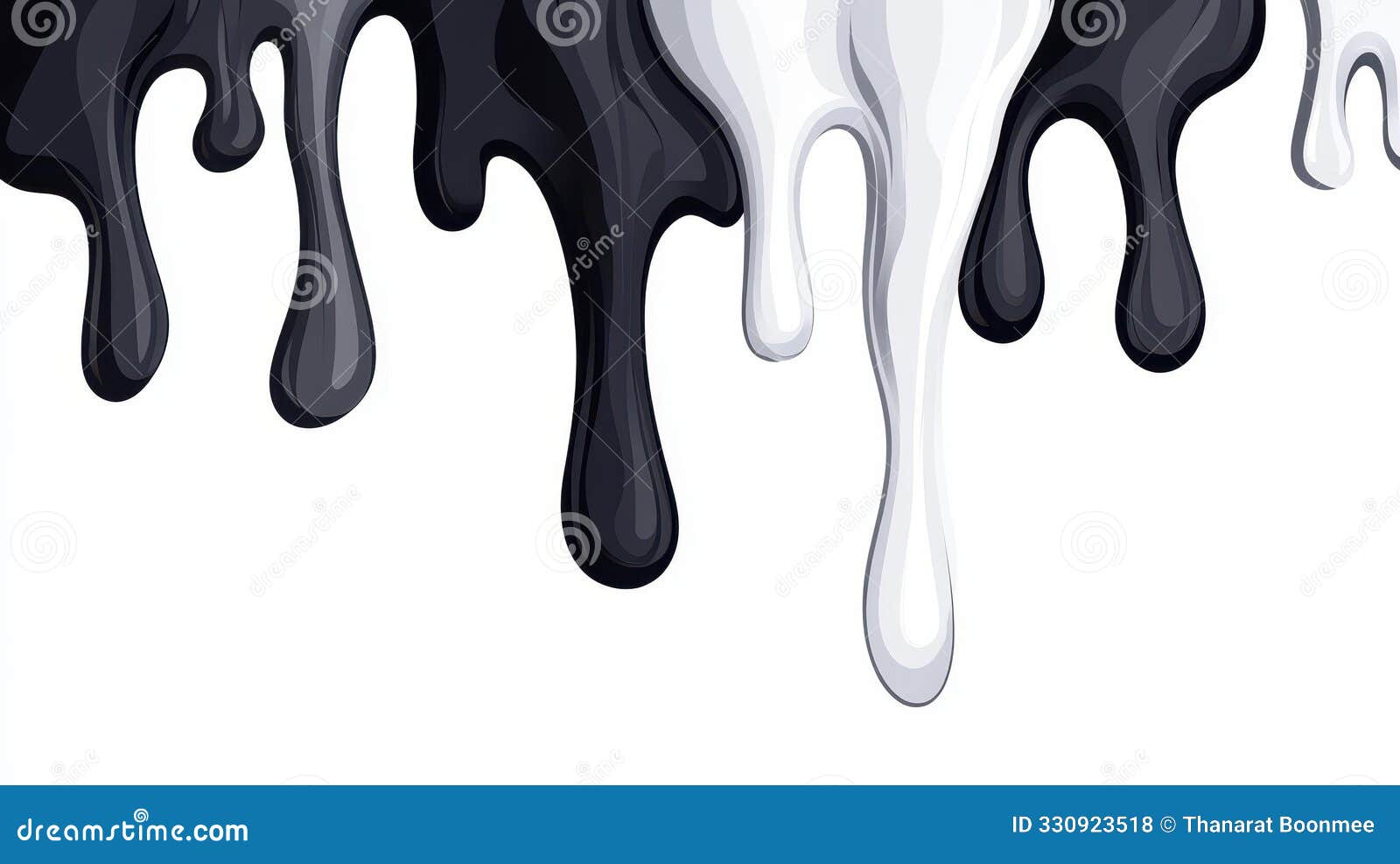 Experience the Intensity of Moody Wallpaper with Dynamic Paint Drips in ...