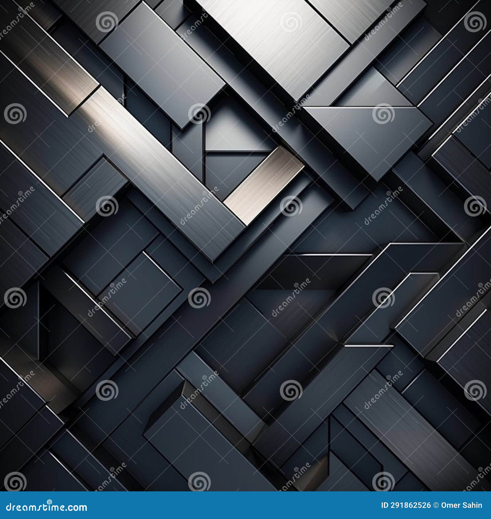Abstract Representation of Texture in Titanium Stock Photo - Image of ...