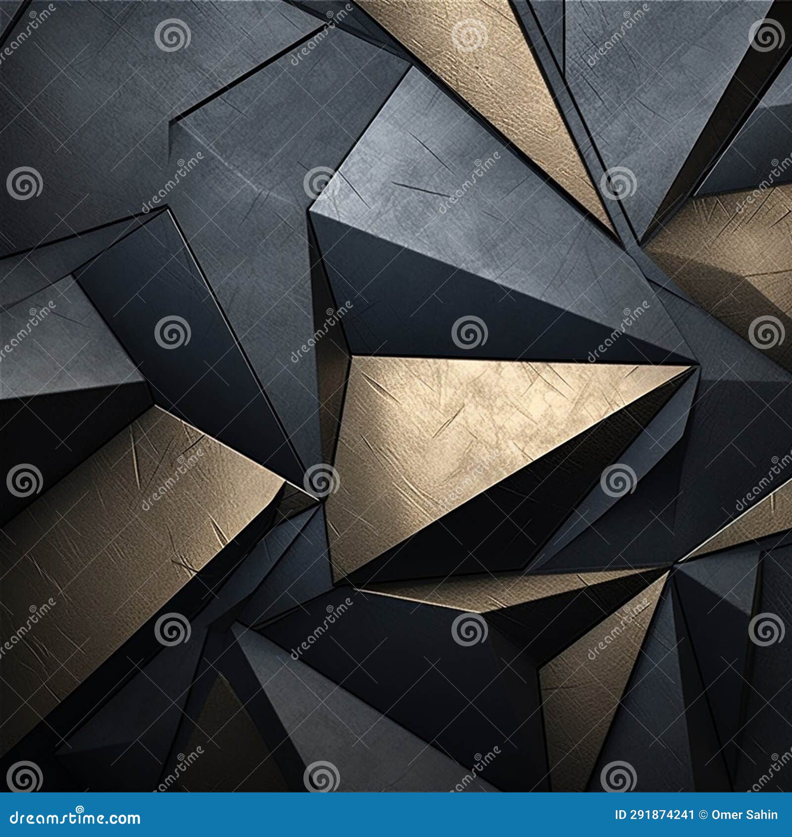 Abstract Representation of Texture in Titanium Stock Image - Image of ...