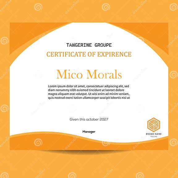 Experience Letter Template, Editable Experience Letter Template Design ...