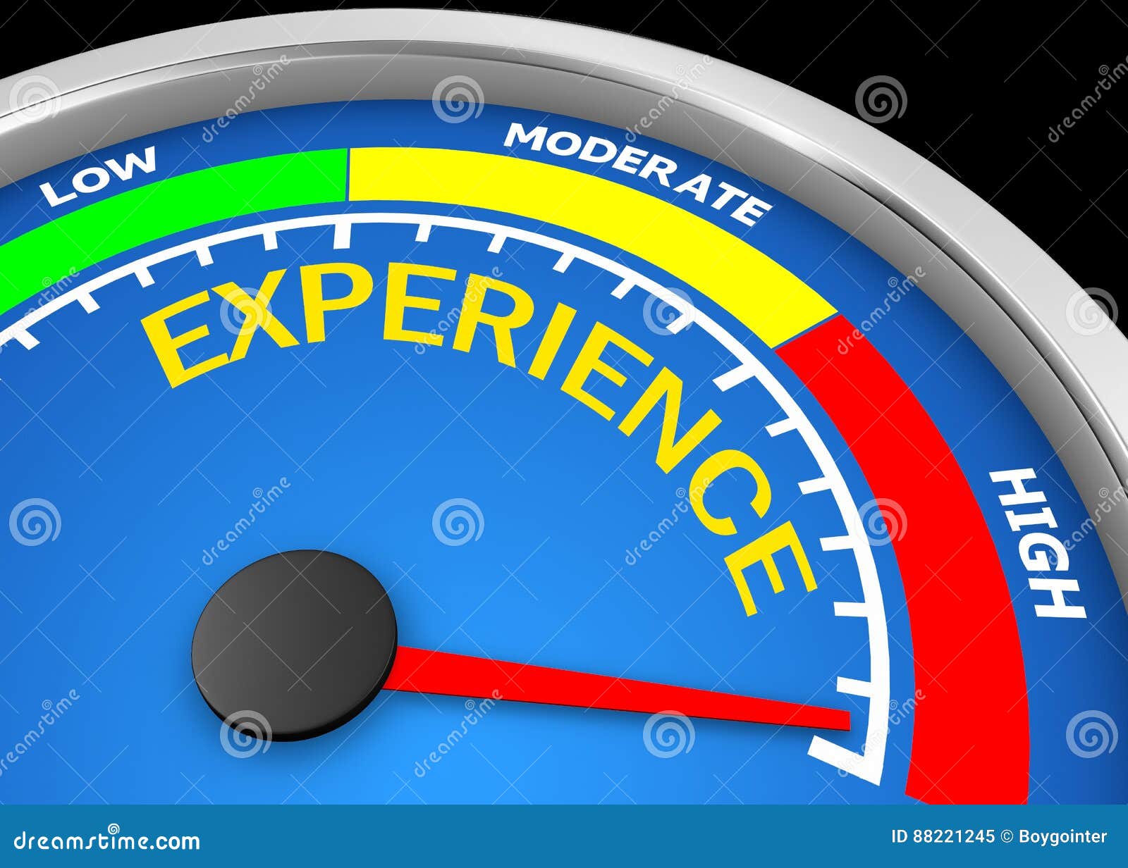 Experience stock illustration. Illustration of improvement - 88221245