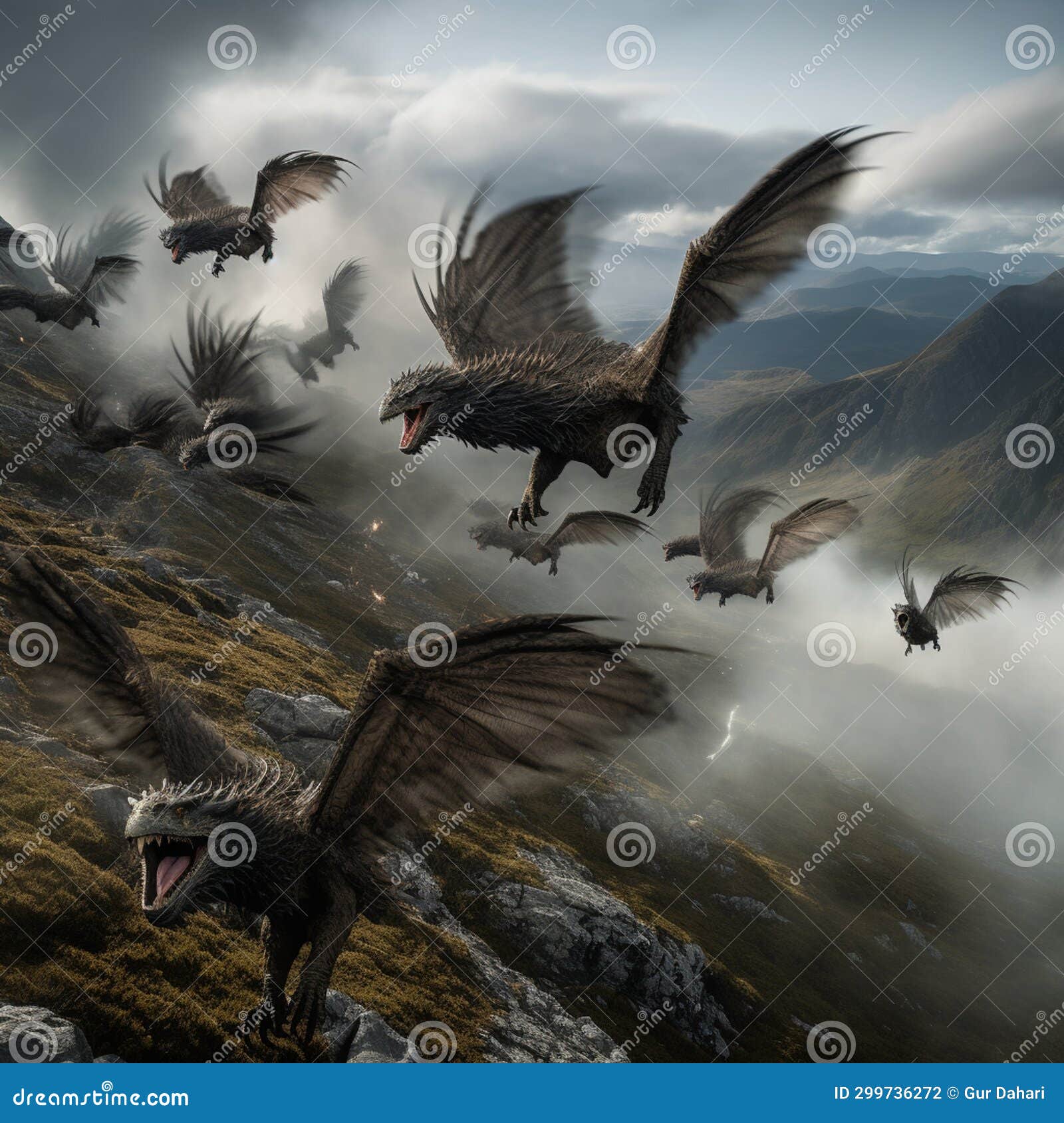 The Eldritch Legacy of Ebonhaven Stock Illustration - Illustration of ...