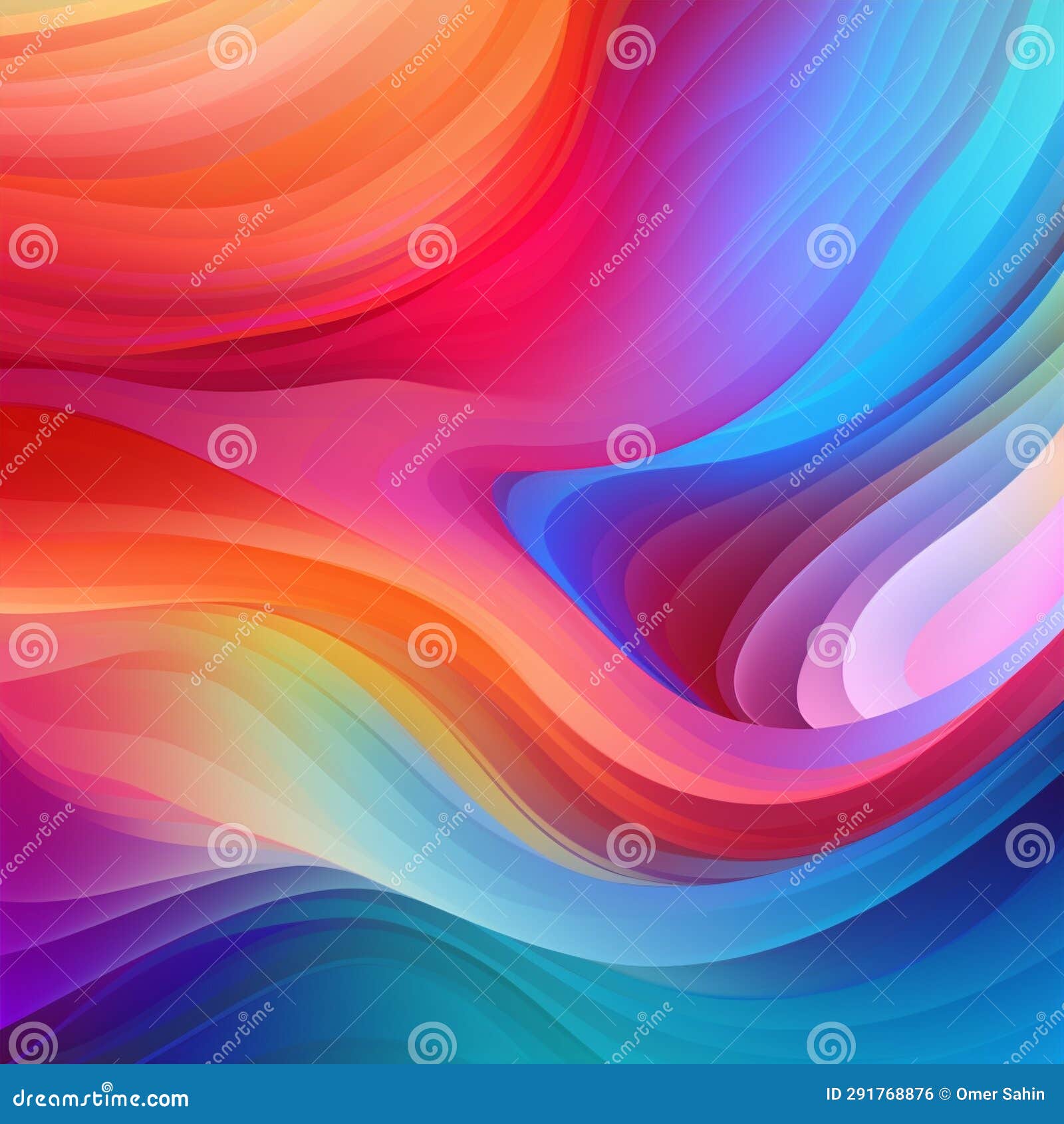 Dynamic Gradient Abstract Image Stock Illustration - Illustration of ...