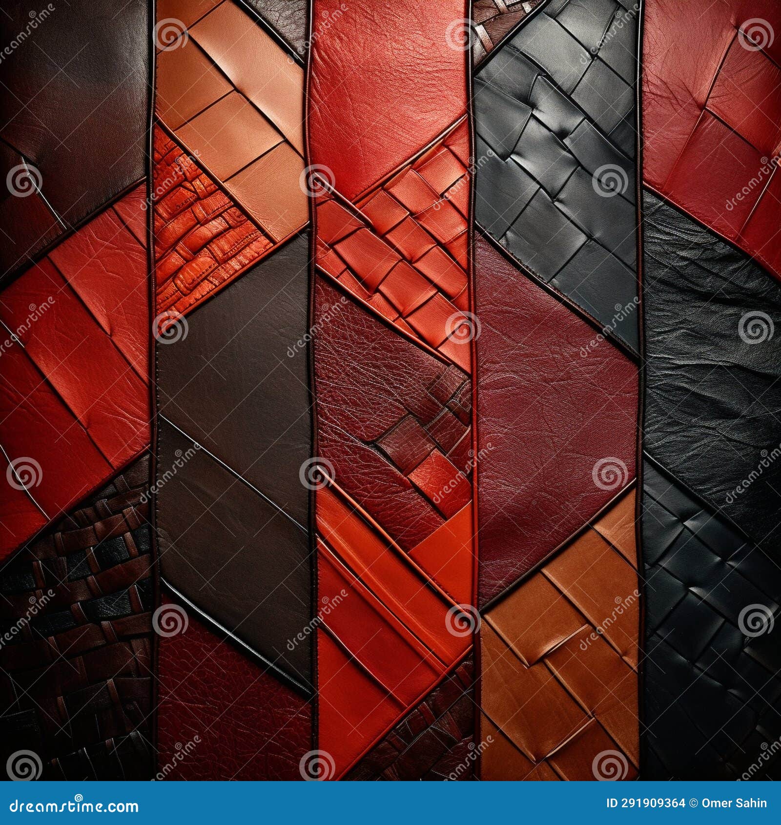 Harmony In Chaos: Contrast Of Leather Textures Royalty-Free Stock Photo ...