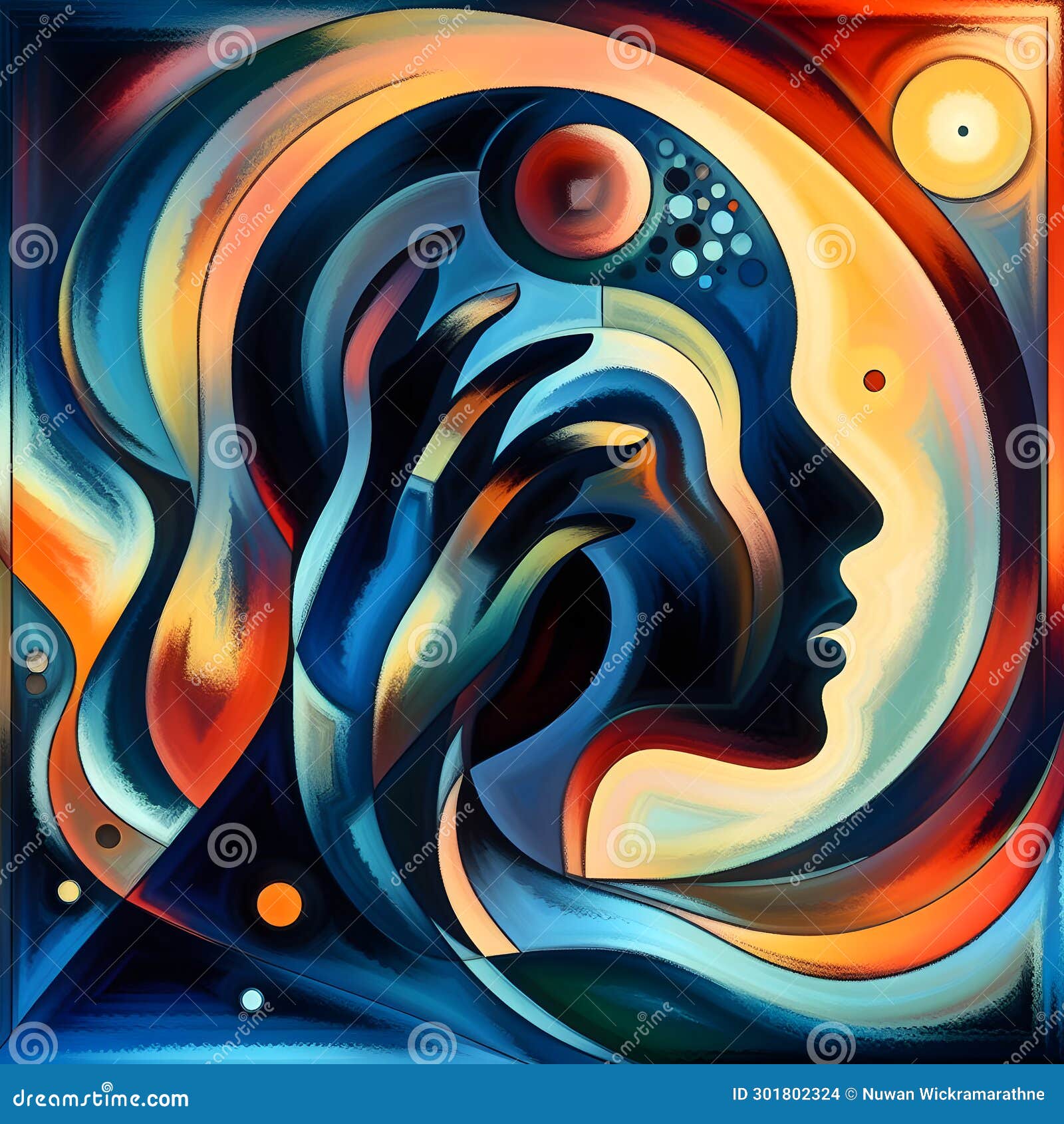 Mind Unraveled: Puzzle Pieces Floating Away From A Human Brain ...