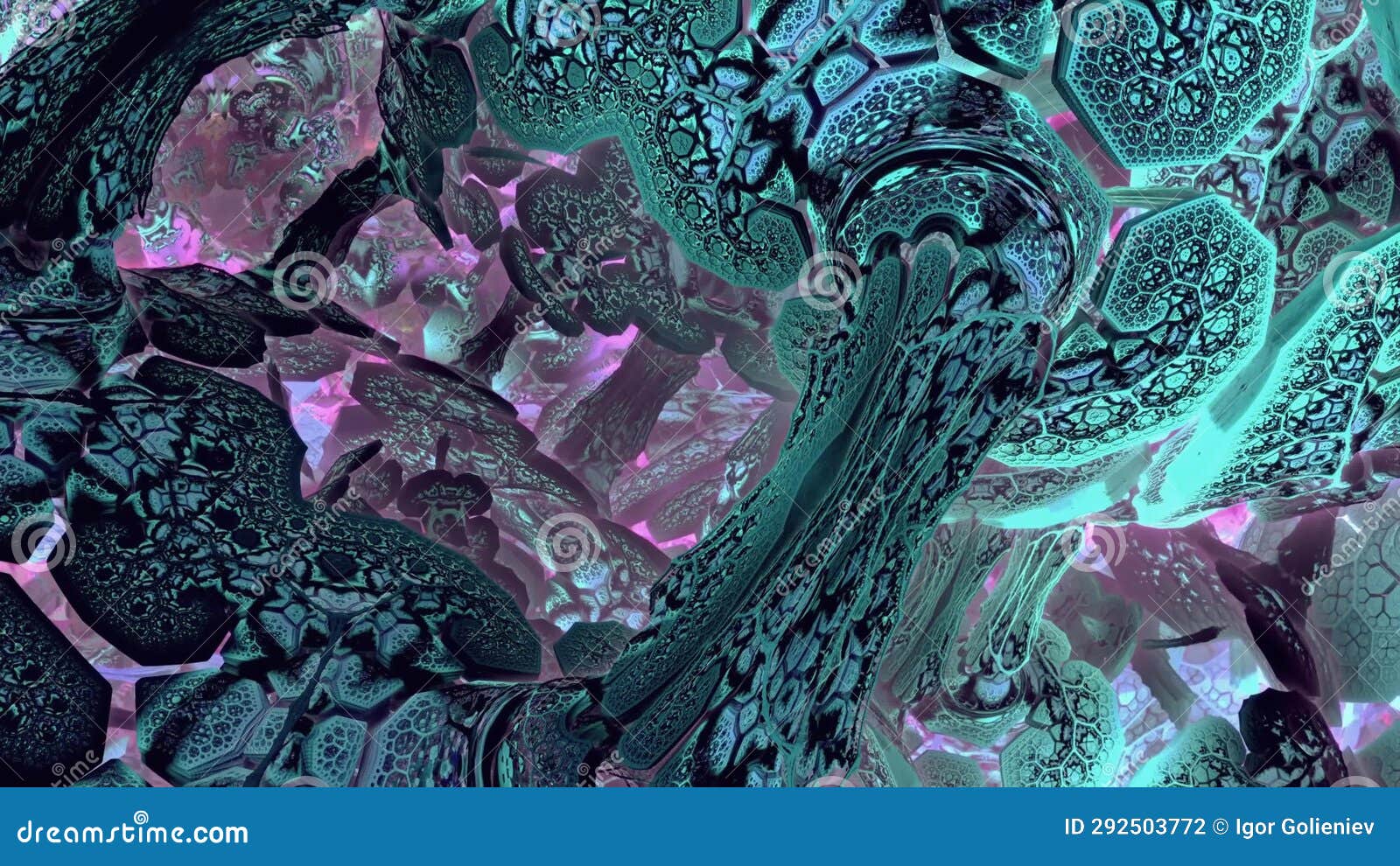 Psychedelic Camera Flight for Concerts and Nightclubs Stock Footage ...