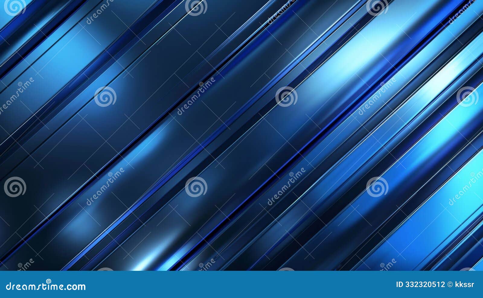Experience Modern Animated Metallic Blue Diagonal Lines in Motion ...