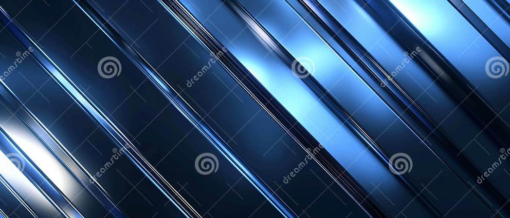 Experience Modern Animated Metallic Blue Lines Moving Forward and ...