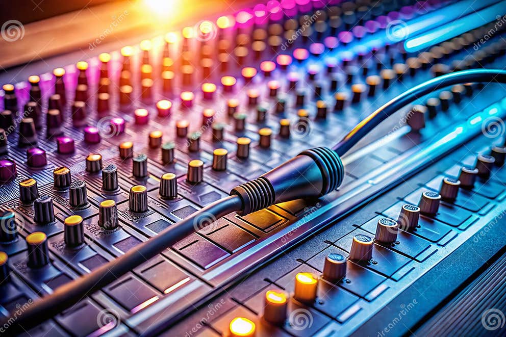 Sleek Audio Equalizer Control Panel a Minimalist Design for ...