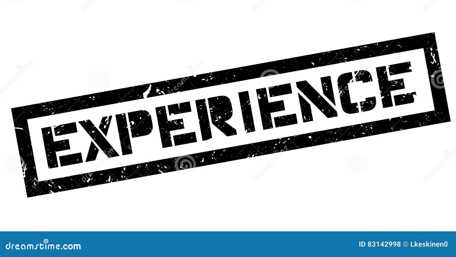 Experience rubber stamp stock illustration. Illustration of practice ...