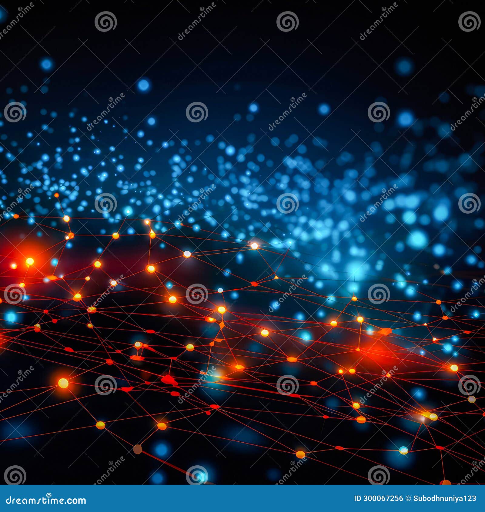 Network Connection Concept with Abstract Blue Lines and Texture Stock ...