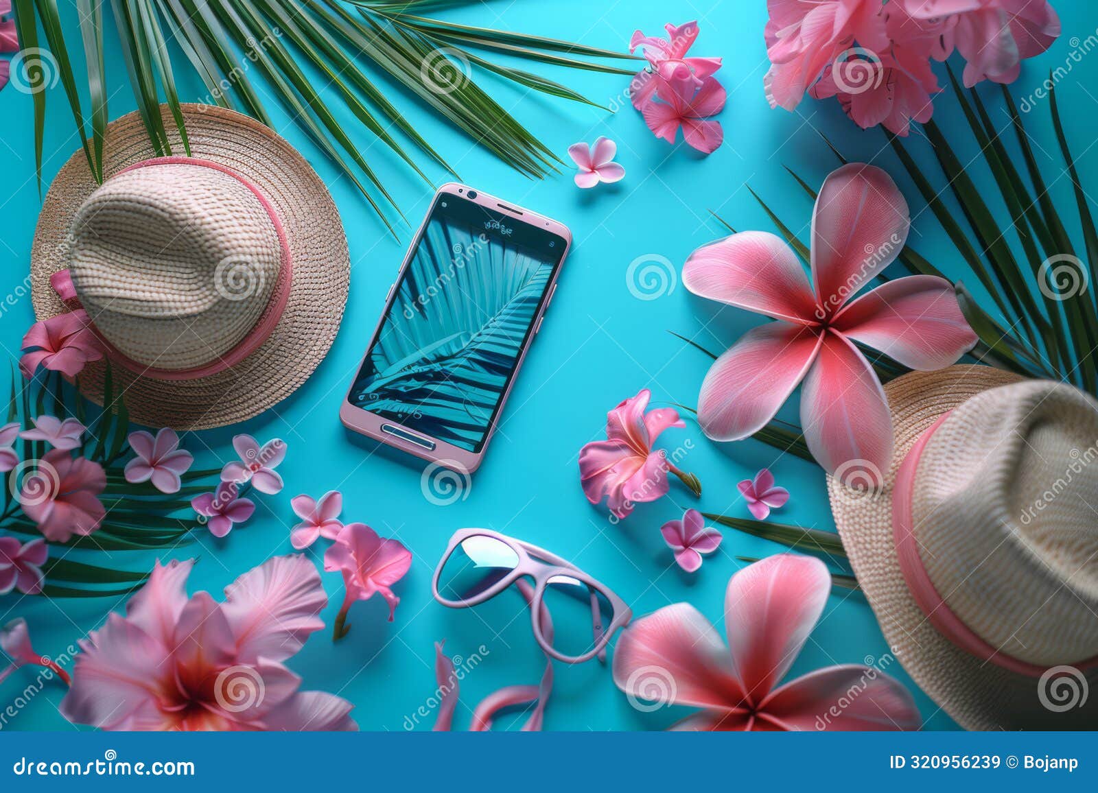 Experience Seamless Connectivity, Mobile Phone Operator Ad Background ...