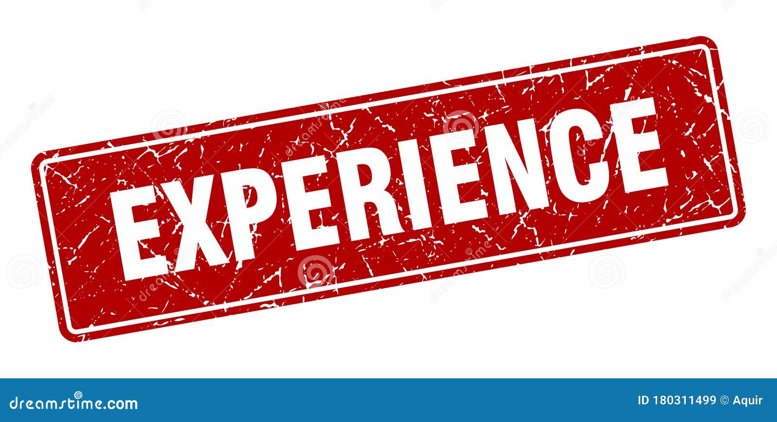 Experience Sign. Experience Grunge Stamp Stock Vector - Illustration of ...