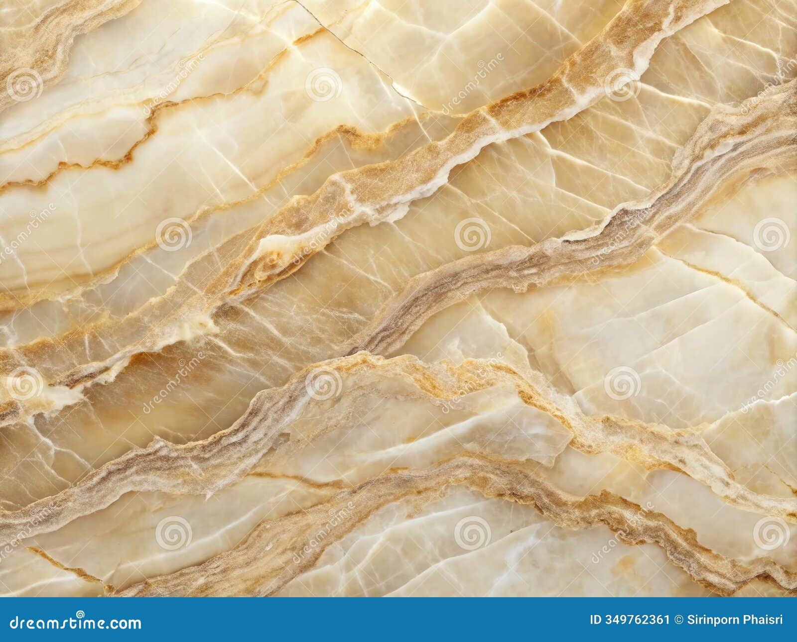Exquisite Ivory Beige Onyx Marble with Deep Brown Veins a Luxurious ...