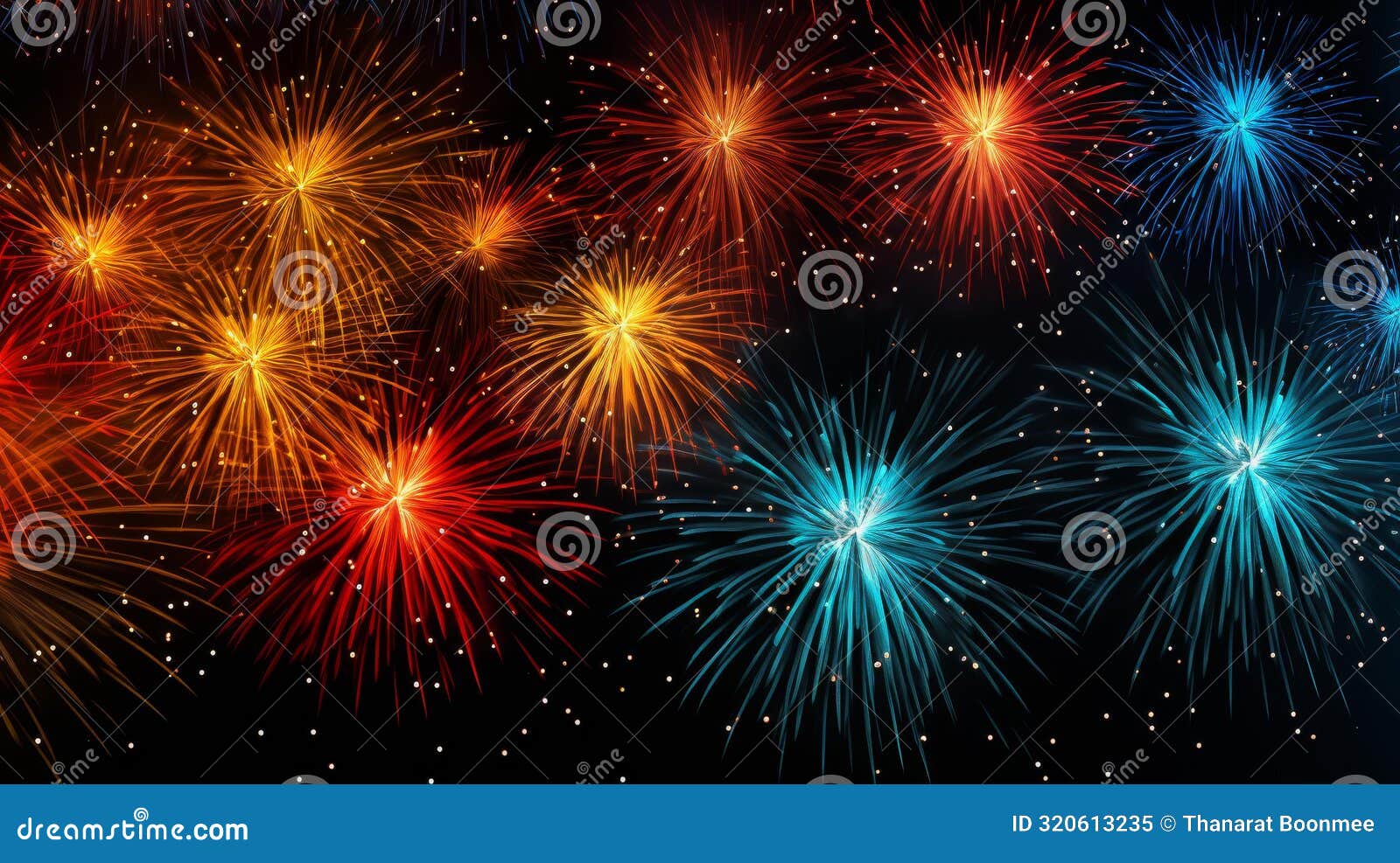 Experience the Timeless Celebration with Classic Firework Texture in ...