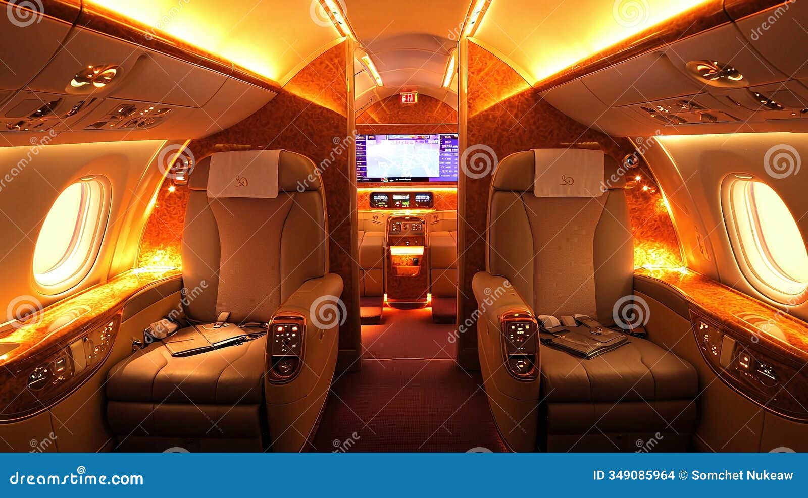 Experience Ultimate Comfort and Luxury Inside a Spacious First-class ...