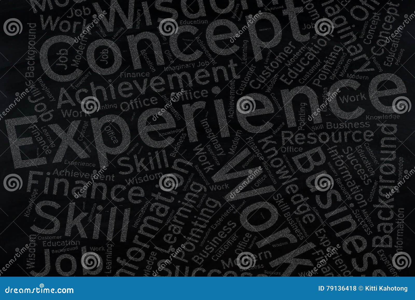 Experience Word Written On Wood Block. Experience Text On Table ...