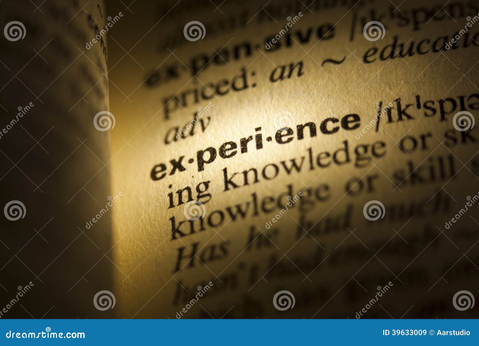 Experience stock image. Image of knowledge, paper, explanation - 39633009
