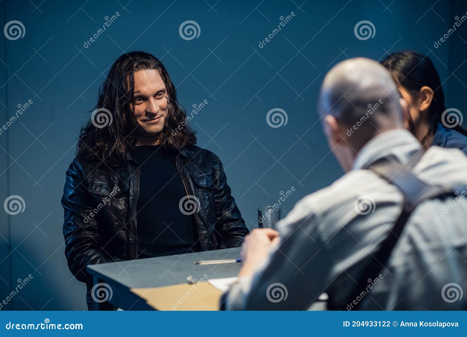 Experienced Criminal Laughs in the Face of Investigators during ...