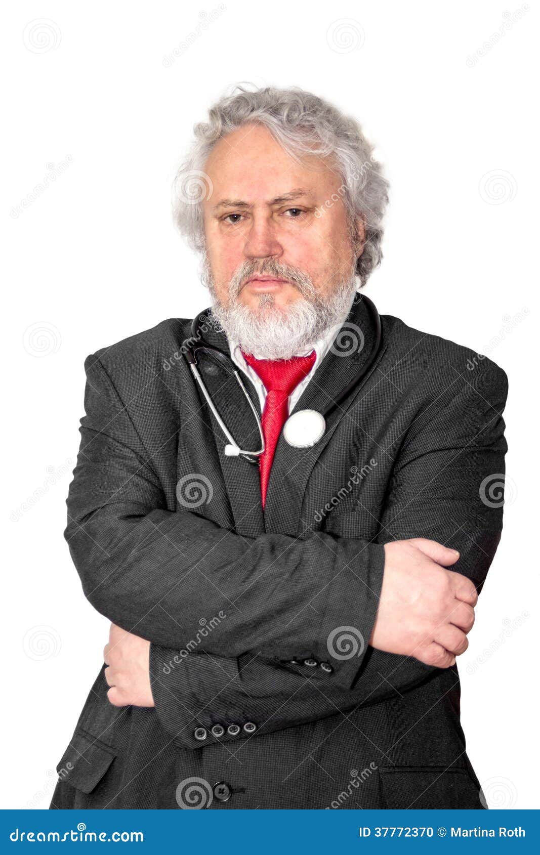 Experienced doctor stock photo. Image of occupation, isolated - 37772370