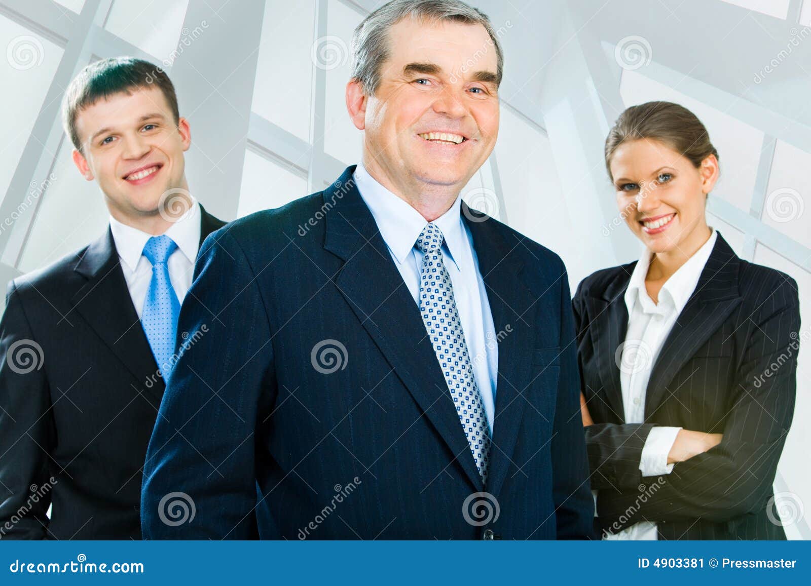 Experienced leader stock image. Image of corporate, associates - 4903381