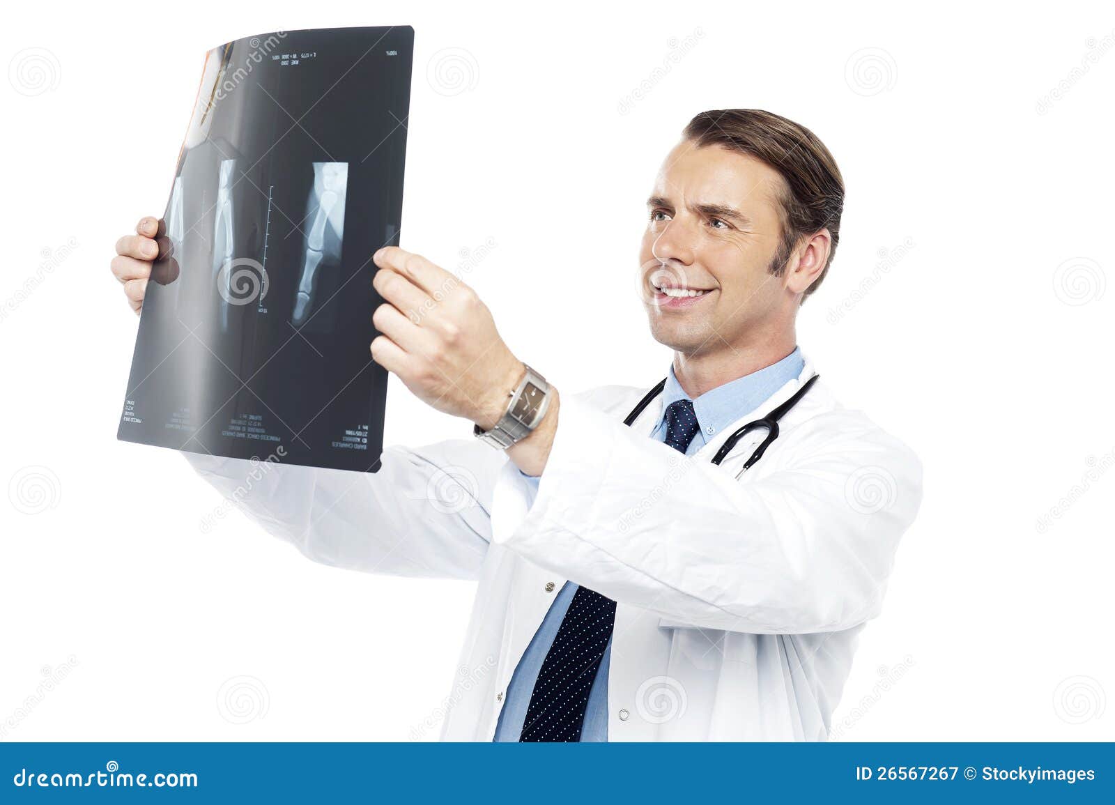 An Orthopedic Surgeon Gives An Injection In The Sacrum. Treatment Of ...
