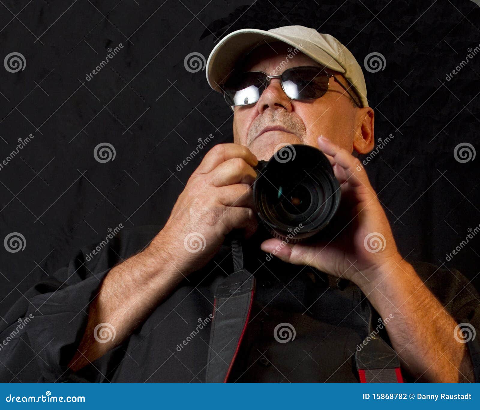 Experienced Professional Photographer Stock Photo - Image of canon ...