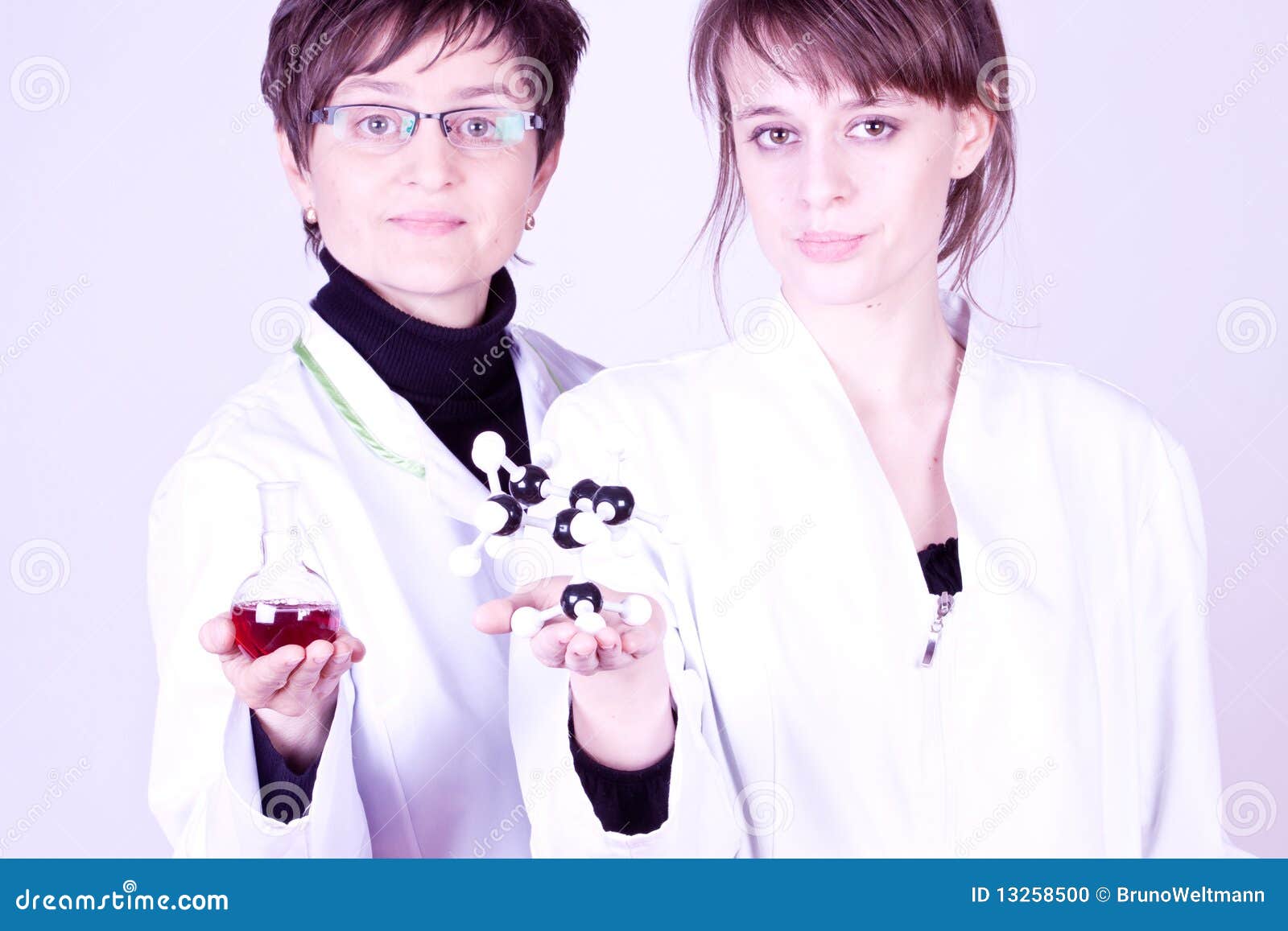 Experienced Scientist and Assistant Stock Photo - Image of diagnostic ...